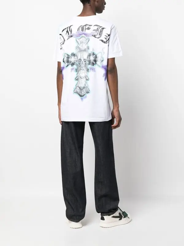 Philipp Plein Gothic Plein Print T-shirt
