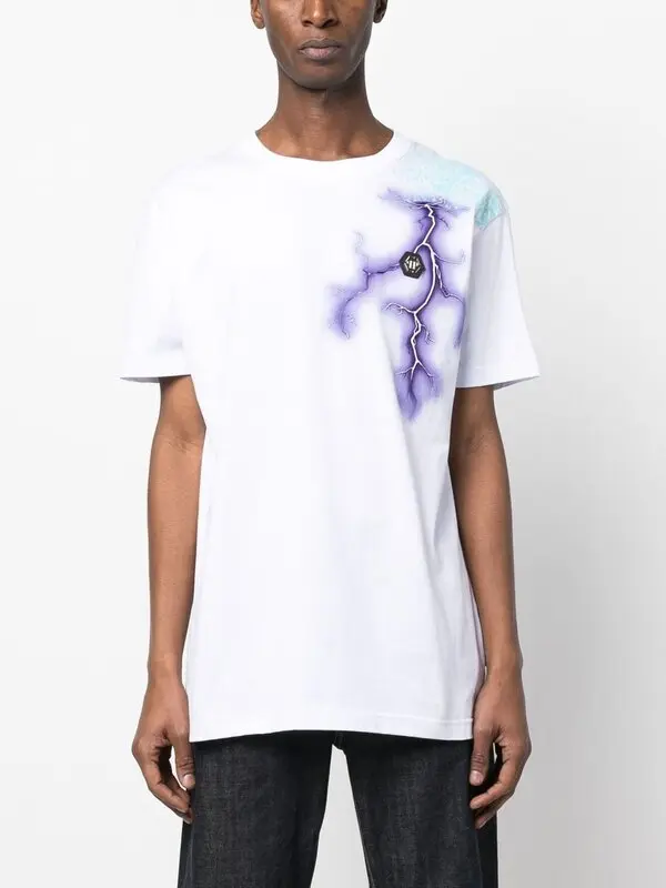 Philipp Plein Gothic Plein Print T-shirt