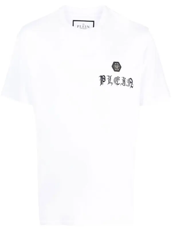 Philipp Plein Chest Logo-print Detail T-shirt - White