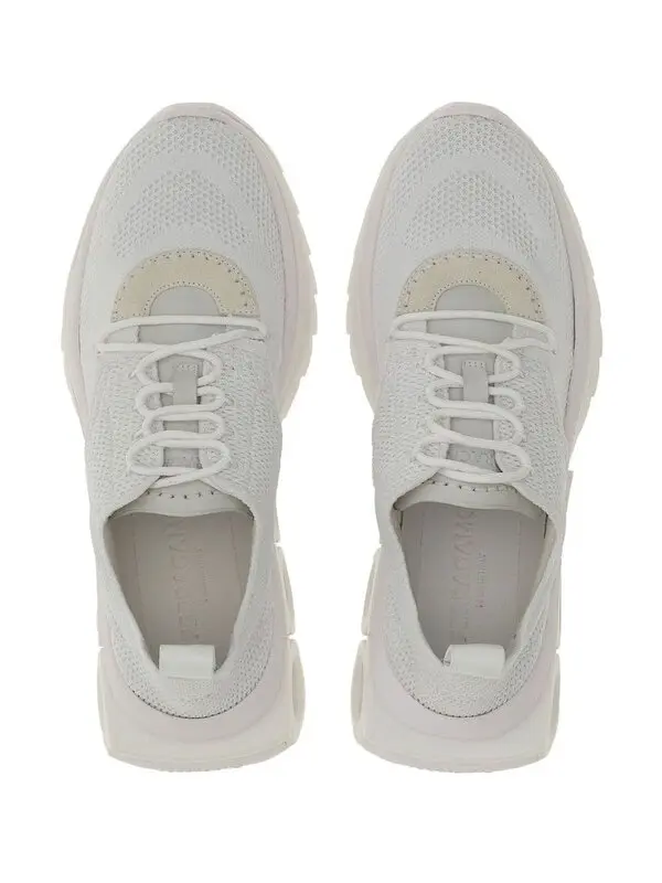 FERRAGAMO Gancini Plaque Low-top Sneakers - White