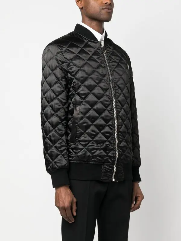 Philipp Plein Reversible Quilted Bomber Jacket