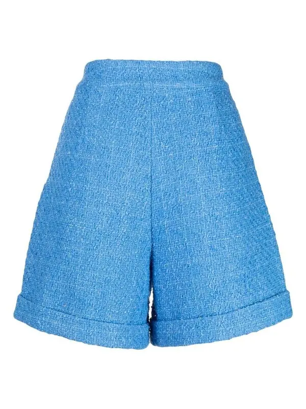 EDWARD ACHOUR PARIS Wide-leg Tweed Shorts