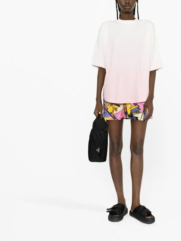 Palm Angels Gradient-effect Short-sleeve T-shirt