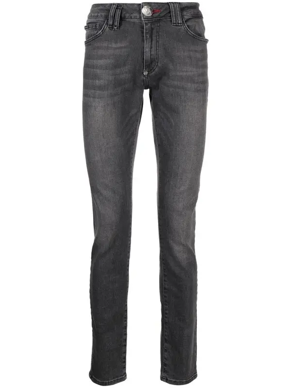 Philipp Plein Slim-cut Jeans - Grey