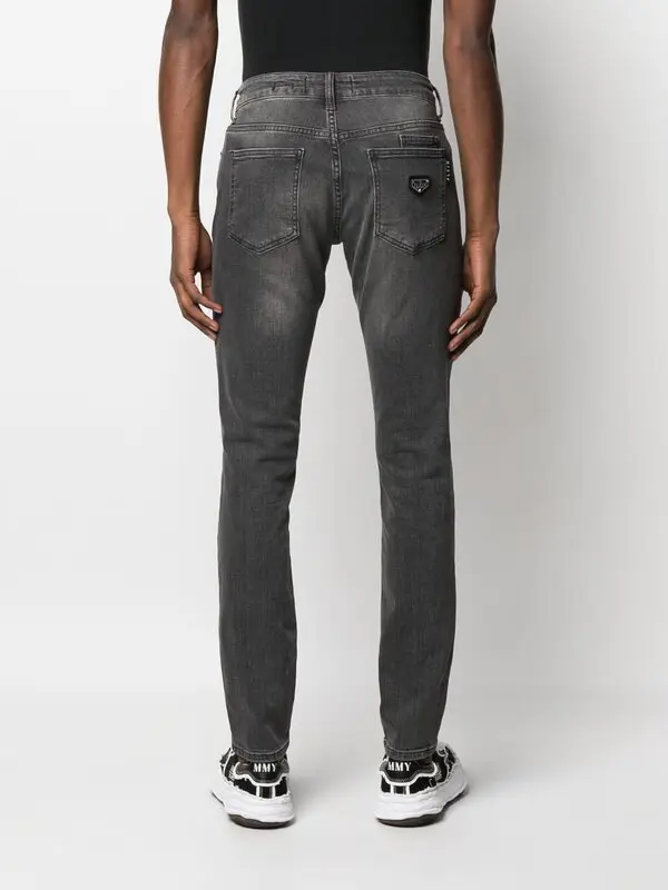 Philipp Plein Slim-cut Jeans - Grey