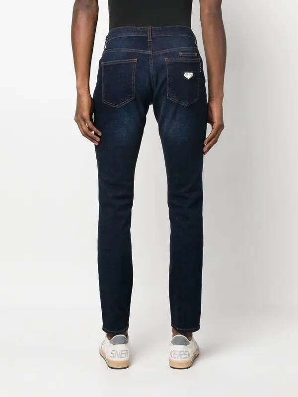 Philipp Plein Slim-cut Jeans - Blue