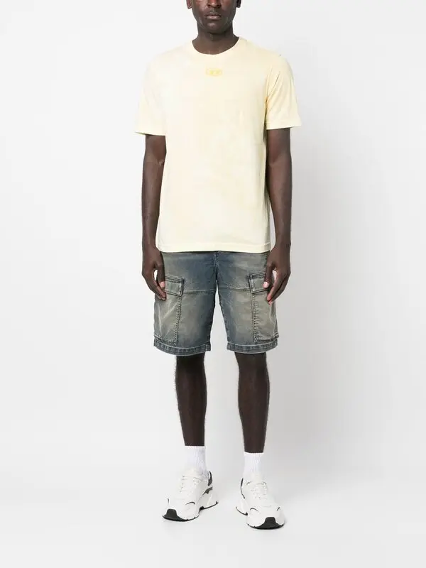 DIESEL® Patch-pockets Denim Shorts