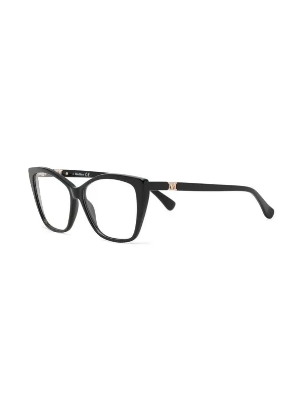 Max Mara Square Frame Glasses - Black