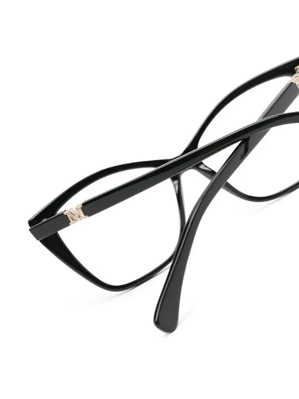 Max Mara Square Frame Glasses - Black