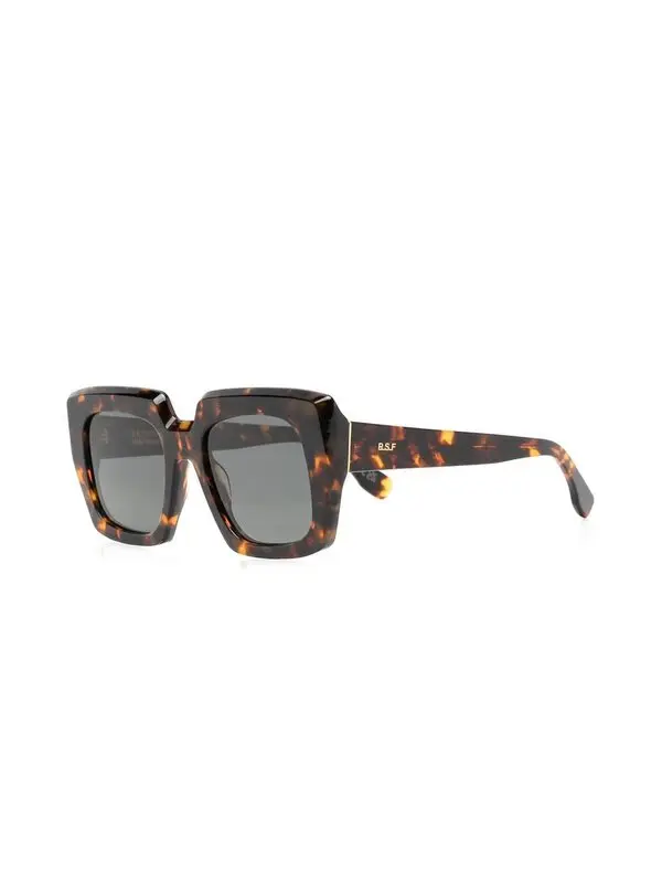 RETROSUPERFUTURE Tortoiseshell-effect Square-frame Sunglasses