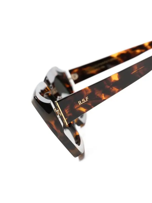 RETROSUPERFUTURE Tortoiseshell-effect Square-frame Sunglasses