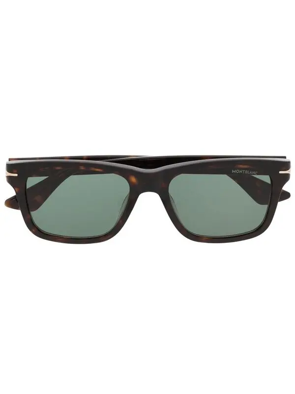 Montblanc Tortoiseshell Sunglasses - Brown