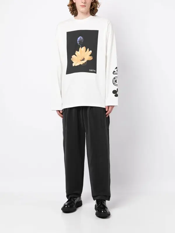 OAMC Graphic-print Long-sleeved T-shirt
