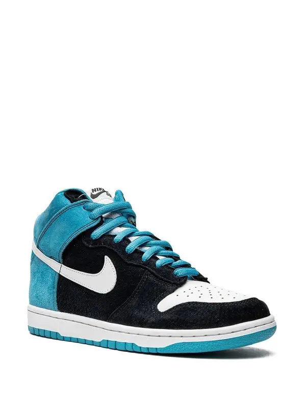 Nike Sb Dunk High Pro Send Help Sneakers - Black