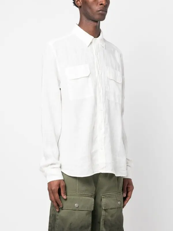 C.P. COMPANY Logo-patch Shirt