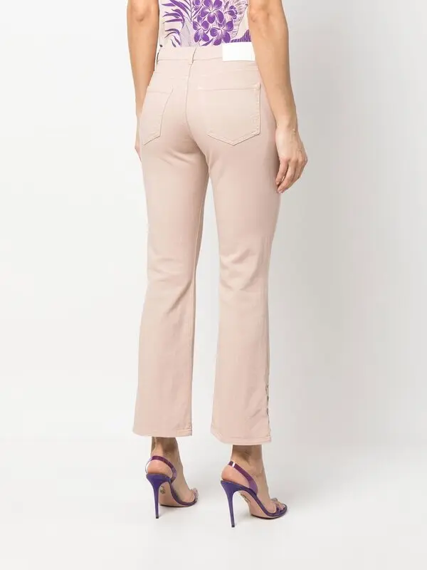 Pinko Lacing-detail Bootcut Jeans