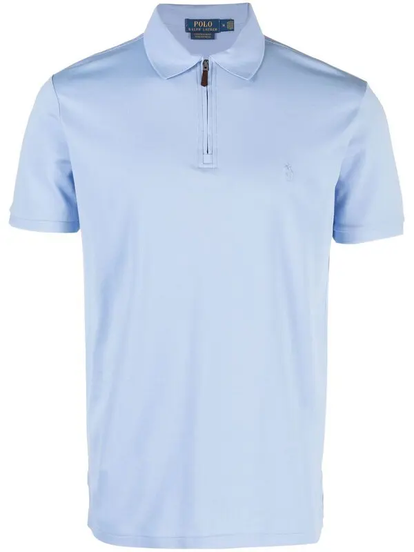 Polo Ralph Lauren Short-sleeve Cotton Polo Shirt - Blue