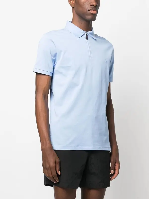 Polo Ralph Lauren Short-sleeve Cotton Polo Shirt - Blue