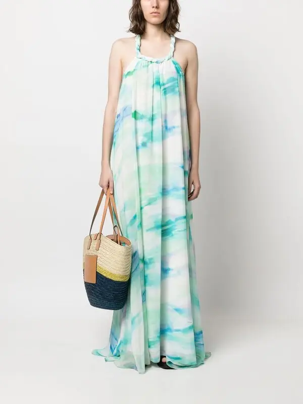 Patrizia Pepe Chiffon Maxi Dress