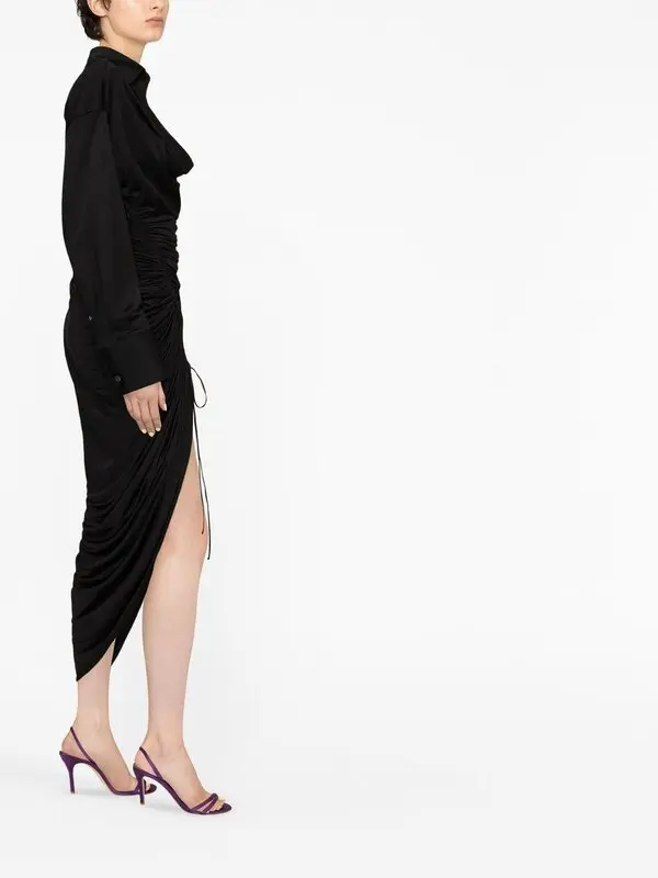 Alexander Wang Asymmetric V-neck Dress
