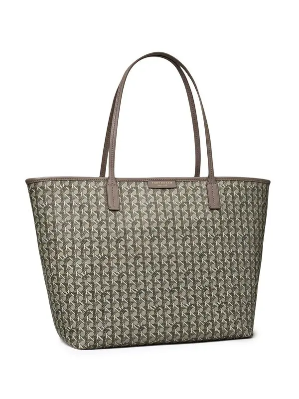 Tory Burch Ever-ready Monogram Tote Bag - Grey