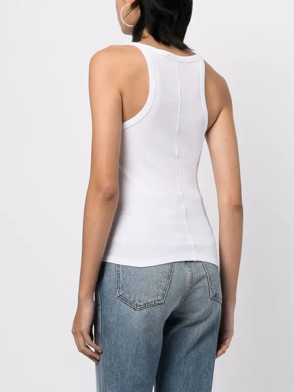IRO PARIS Logo-print Tank Top - White