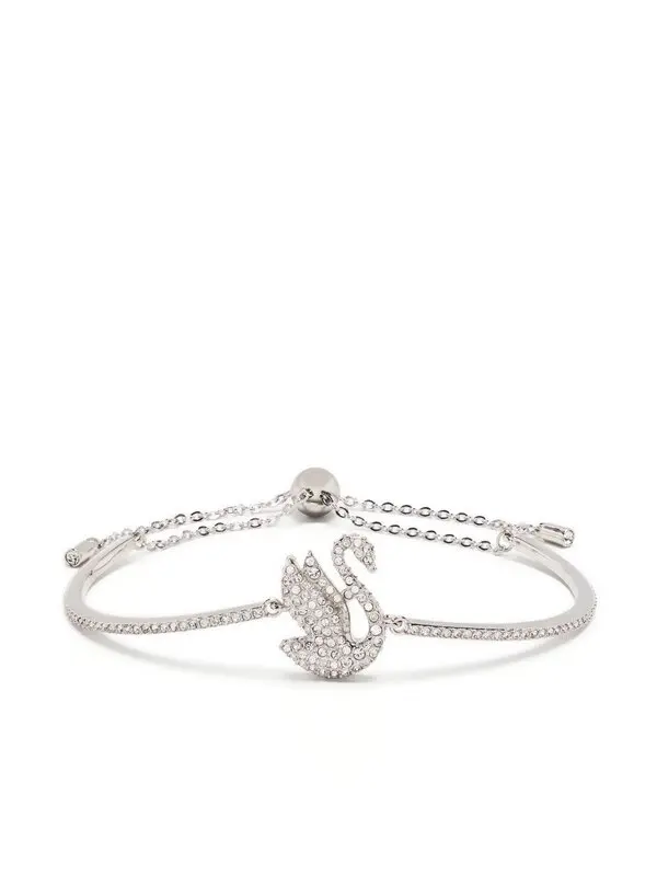 SWAROVSKI Logo Charm Bracelet