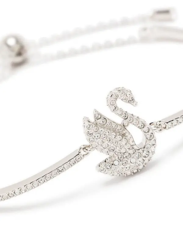 SWAROVSKI Logo Charm Bracelet