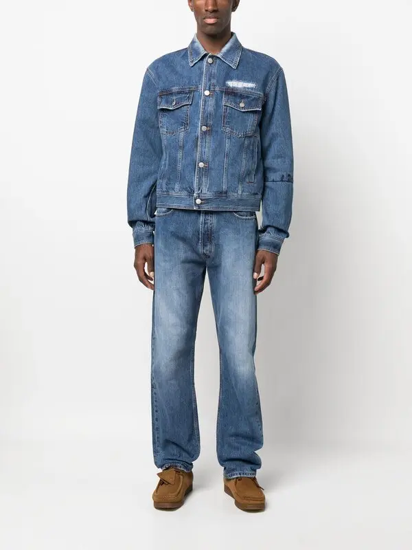 Nick Fouquet Embroidered Denim Jacket