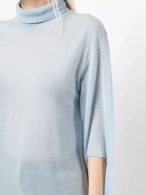 Helmut Lang Cut-out Cashmere Jumper