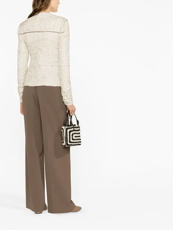 Nanushka Leiko Ribbon Top