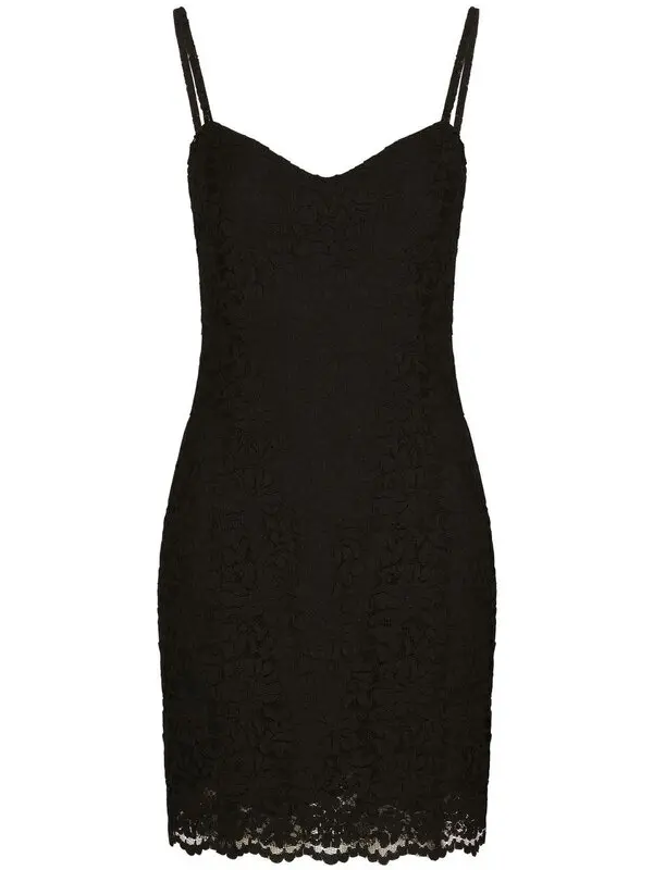 Dolce & Gabbana Cordonetto Lace Mini Dress