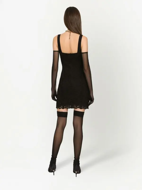 Dolce & Gabbana Cordonetto Lace Mini Dress