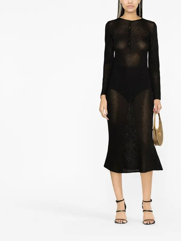 TOM FORD Long-sleeved Maxi Dress