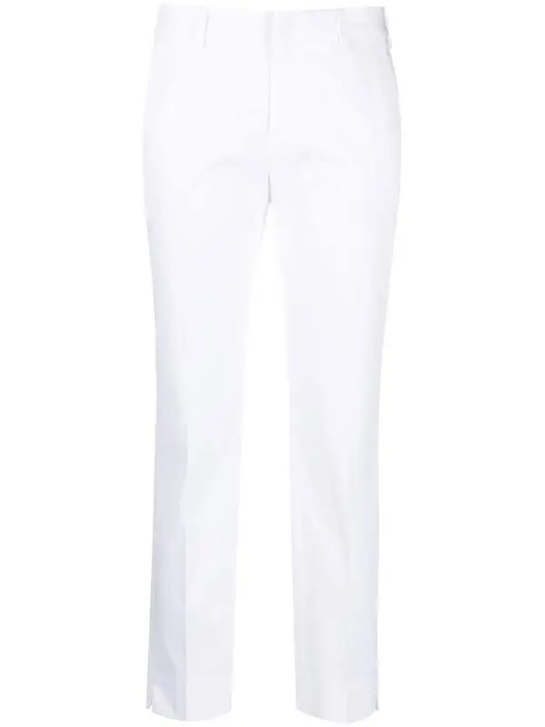 PT TORINO Straight-leg Stretch-cotton Trousers