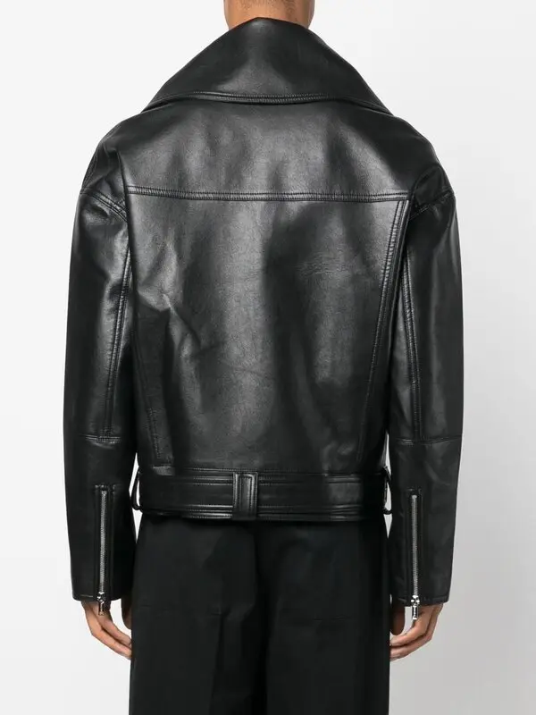 Nanushka Zipped Biker Jacket