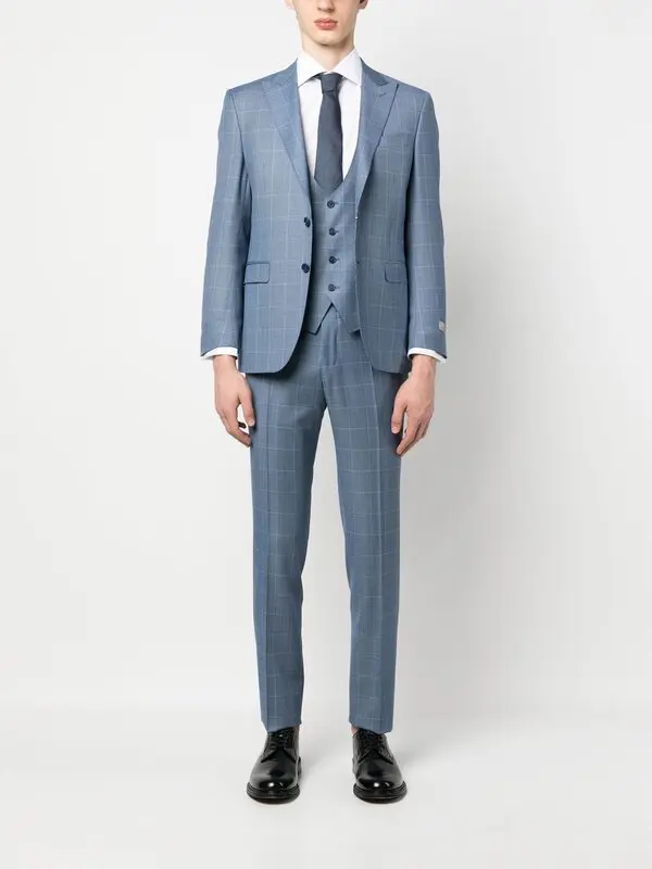 Canali Single-breasted Three-piece Suit