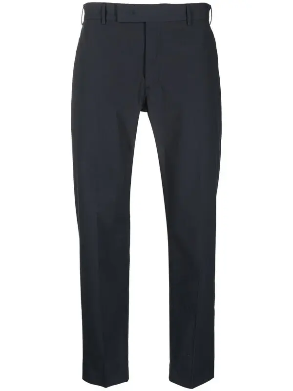 PT TORINO Cropped Chino Trousers - Blue