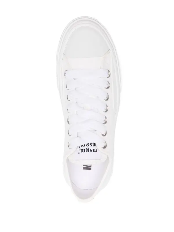 MSGM Plain Low-top Sneakers