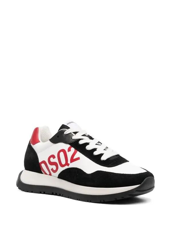 Dsquared2 Running Logo-print Sneakers - White