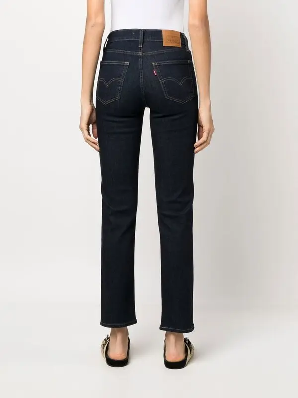 LEVI'S Mid-rise Straight-leg Jeans