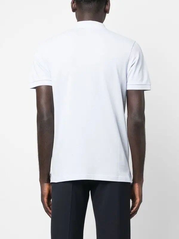 Sunspel Short-sleeve Cotton Polo Shirt - Blue