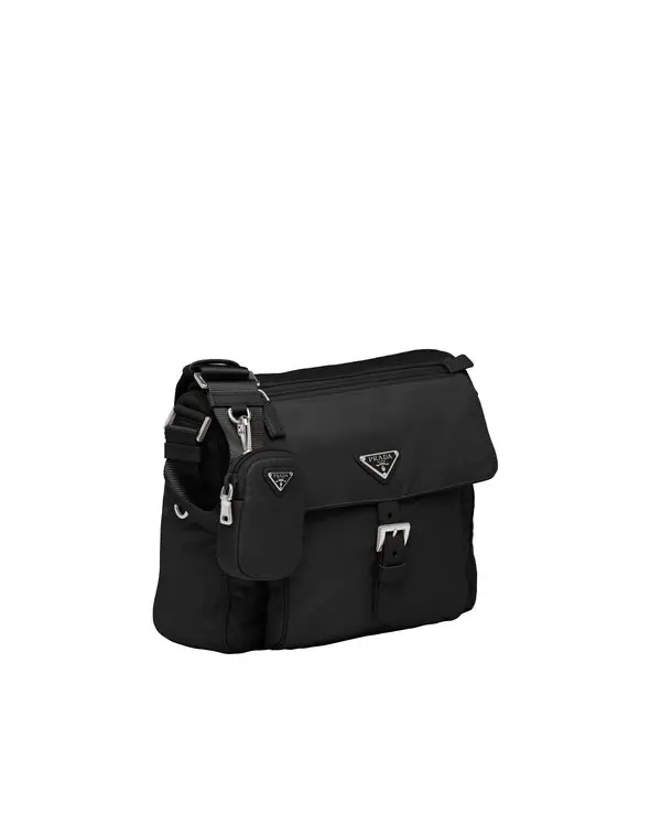 Prada Re-nylon Shoulder Bag - Black