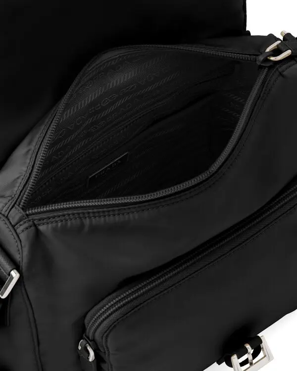 Prada Re-nylon Shoulder Bag - Black
