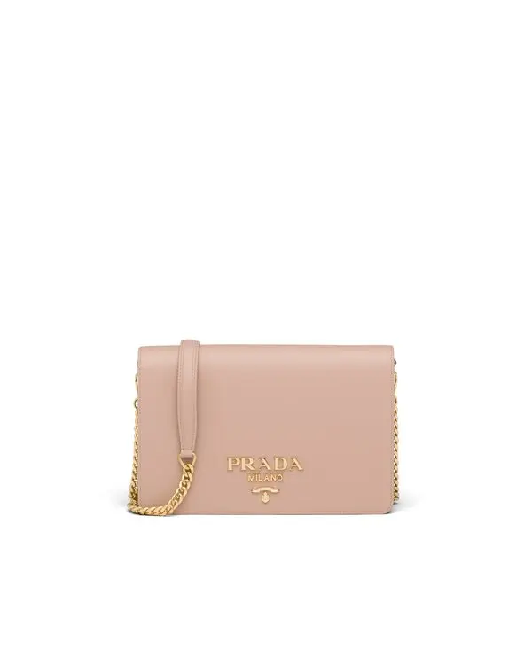 Prada Saffiano Leather Mini Bag - Pink