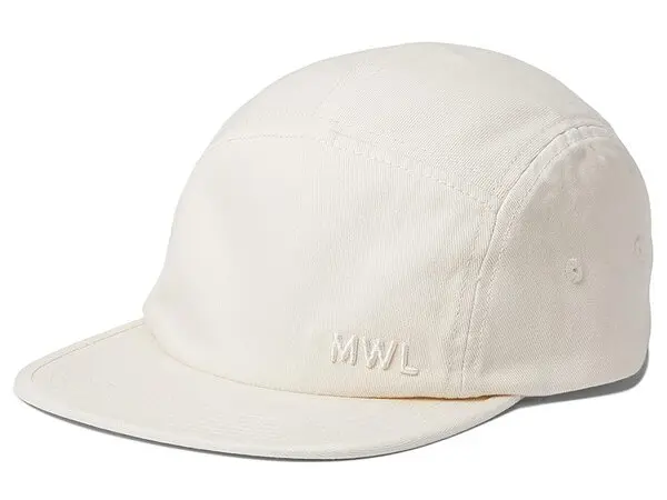 Madewell Women’s Beige Cotton Canvas Five-Panel Baseball Cap Hat Canvas Baseball Hat | Madewell main image 3