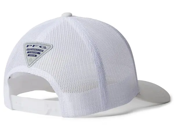 Columbia Pfg Hooks Logo Baseball Cap - White