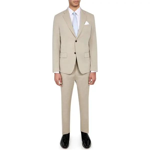 W.R.K Slim Fit Performance Suit - Taupe