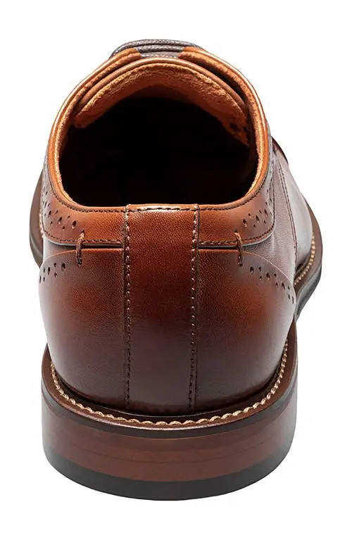 STACY ADAMS Maddox Cap Toe Derby - Cognac