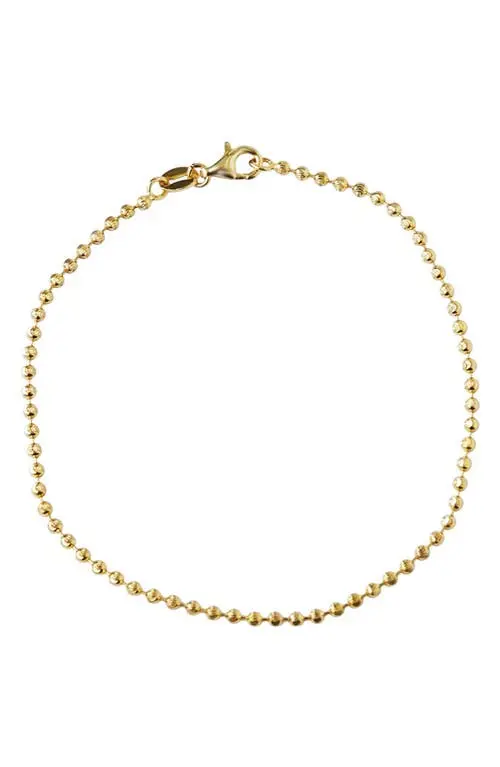 Argento Vivo Ball Chain Bracelet - Gold